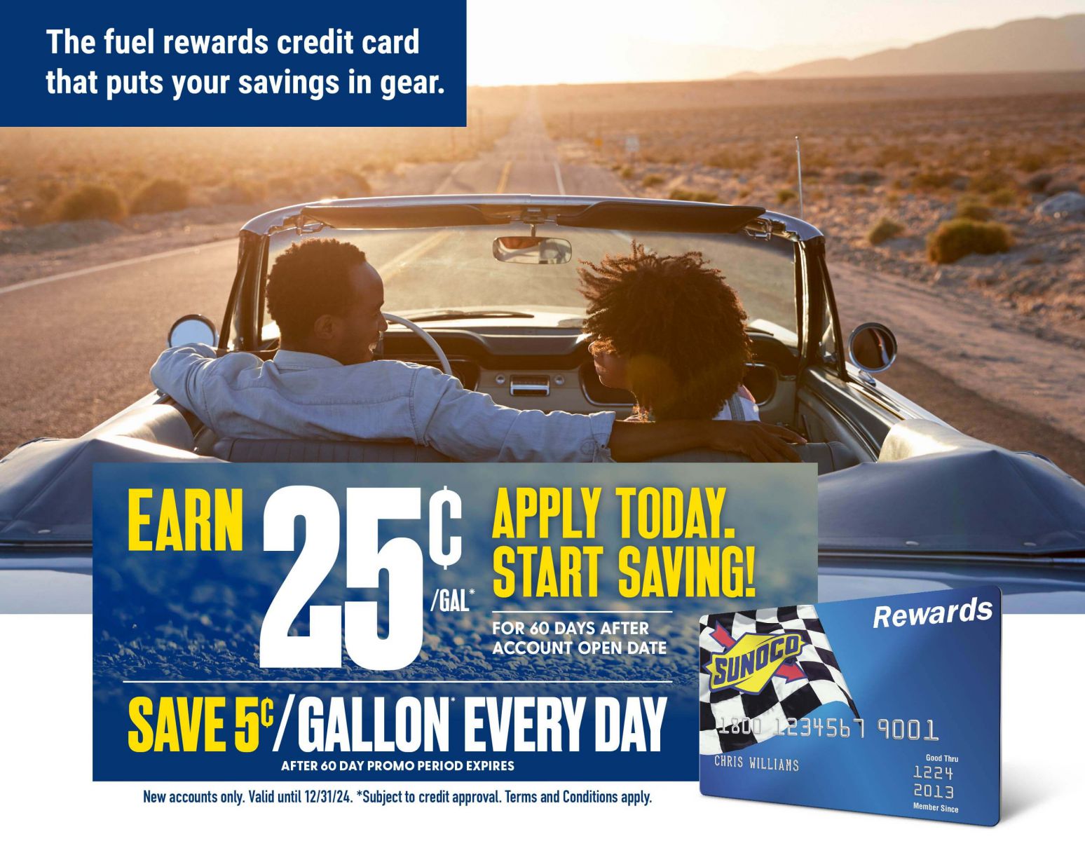 Fuel Your Savings with Our Gas Rewards Credit Card | Sunoco